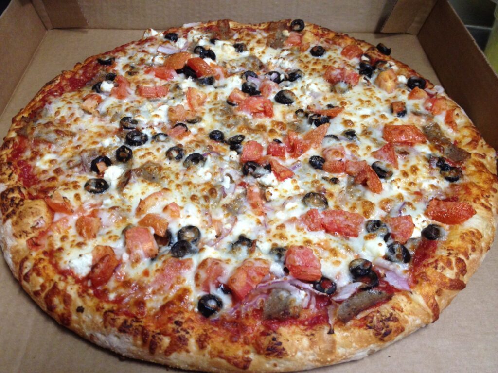 Greek Pizza – Prime Pizza & Prime Tandoori